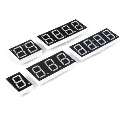 ☸ 2pcs 056inch Led Display 7 Segment 1 Bit2 Bit3 Bit4 Bit Digit