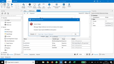 Error Object Reference Not Set To An Instance Of An Object While Reading Excel Sheets Help