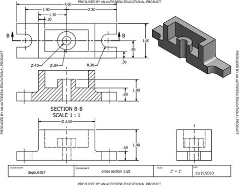 Cross Section Drawings