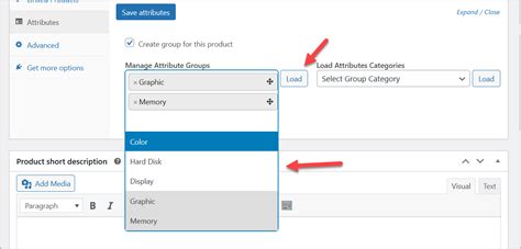 Woocommerce Group Product Attributes Plugin