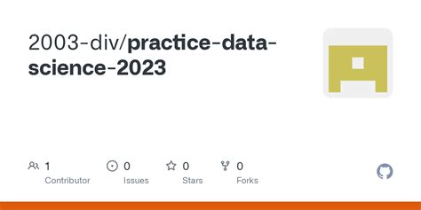 Github 2003 Divpractice Data Science 2023
