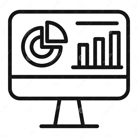 Analytics Dashboard Icon Perfect For Business Insights Stock Vector