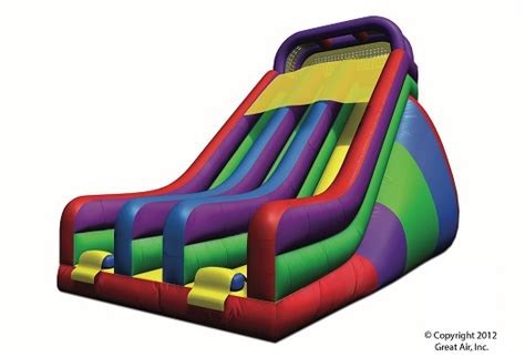 Dual Accelerator Slide Fun Services Midwest