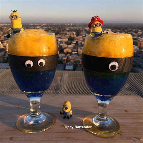 Minions Cocktail Tipsy Bartender Funny