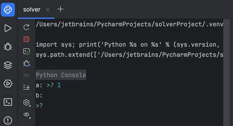 Code Running Assistance PyCharm Documentation