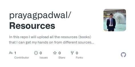 GitHub Prayagpadwal Resources In This Repo I Will Upload All The Resources Books That I Can