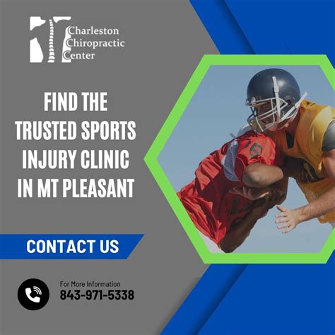 Find The Trusted Sports Injury Clinic In Mt Pleasant Charleston