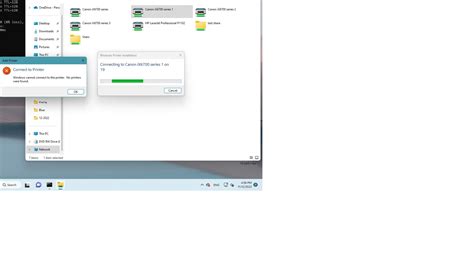 Windows11 เชื่อมต่อ Printer ผ่าน Network ไม่ได้ ขึ้นข้อความว่า Windows Microsoft Community