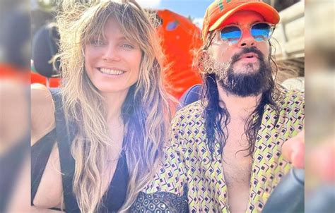 Heidi Klum Shows Off Her Cleavage On Luxurious Getaway To St Barts