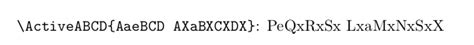 Macros Conditionally Replacing Sequences Of Characters Tex Latex