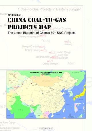 2018 China Coal To Gas Projects Map Brochure Cover Pdf
