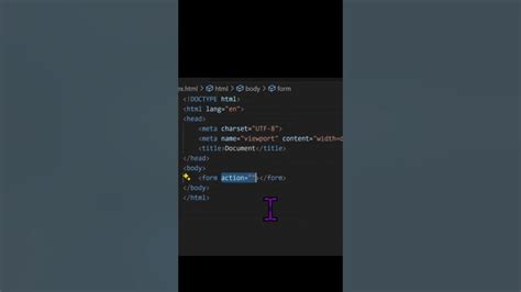 html forms action attribute coding frontendcourse webdevelopment