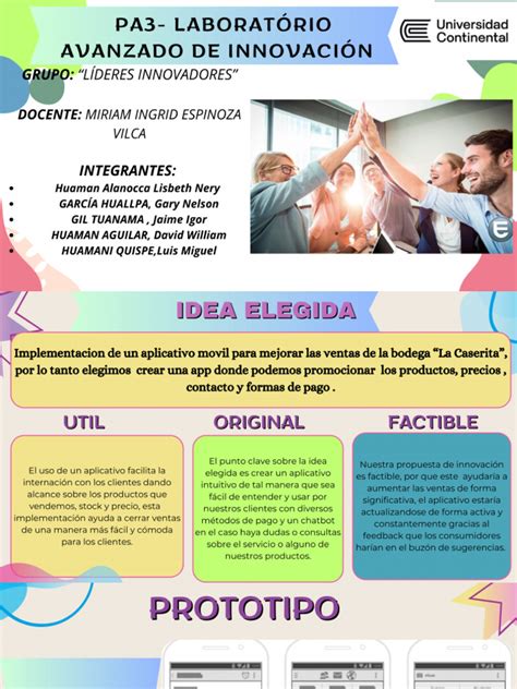 Pa 3 Laboratorio Avanzado De Innovación Pdf
