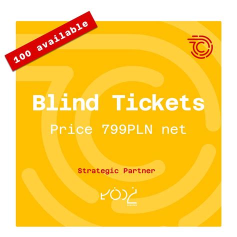 Devconf On Linkedin Blindtickets Devconf2023 Devconf It Conference Lodz Investinlodz