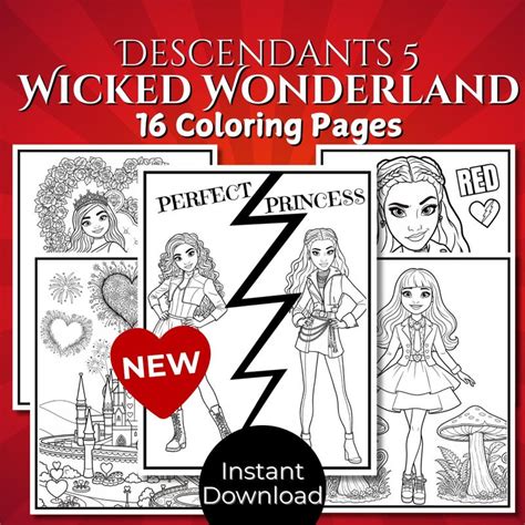 Descendant Wicked Wonderland Etsy