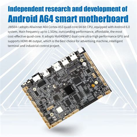 Cpu Allwinner A64 Quad Core Cortex A53 64bit Lasopateach