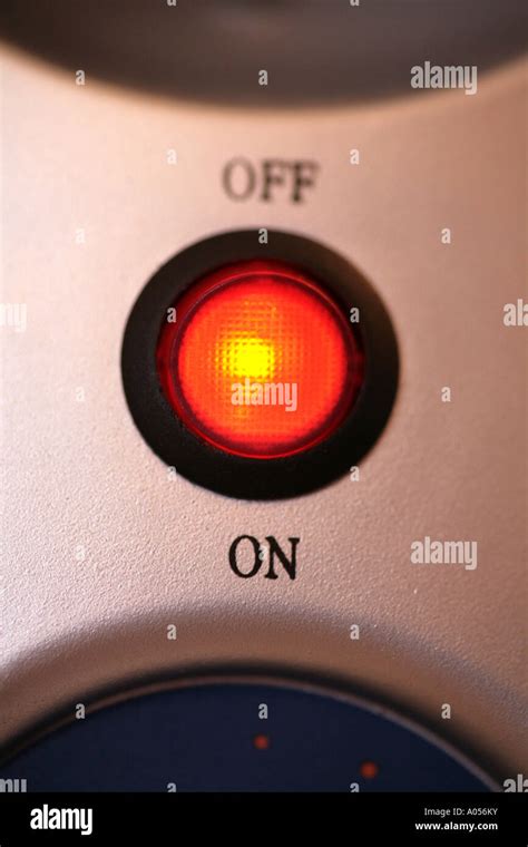 On And Off Switch Stock Photo Alamy