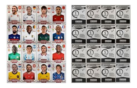 Figurinhas Da Copa Do Mundo 2022 Azul Arquivo Digital Em Pdf Studios Cat