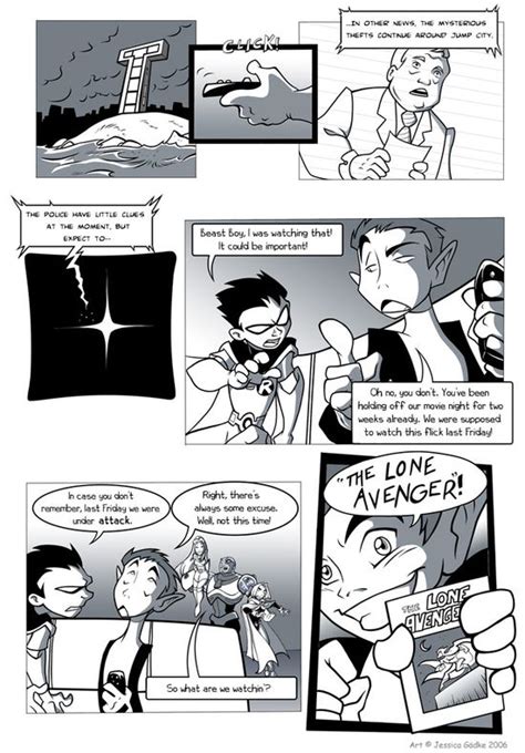 Teen Titans Go Comic Batman