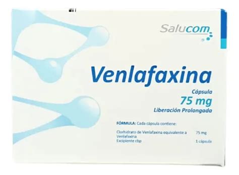 Venlafaxina 75 Mg Caja Con 20 Cápsulas Pisa Laboratorios Mercadolibre