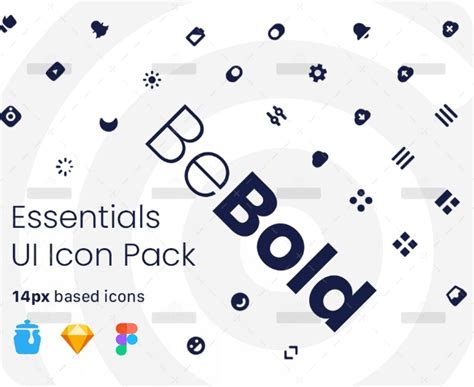 Essential UI Icon Pack BADJOU SAMIR