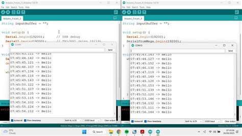 Connection Arduino Mega And Nano Through Serial Coms Using Rs232