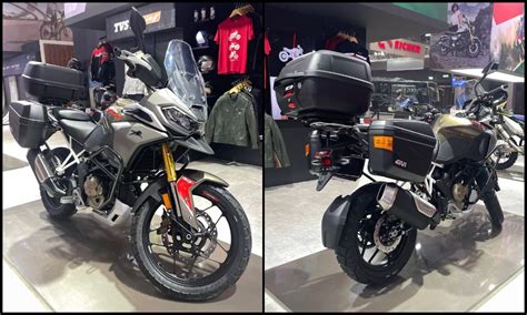 Tvs Rtx Adventure Tourer Design Patented Ahead Of Debut