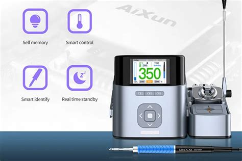 the advantages of smart soldering stations aixun