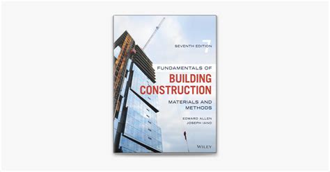 ‎fundamentals Of Building Construction By Edward Allen And Joseph Iano On Apple Books