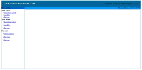 Cara Membuat Aplikasi Surat Masuk Dan Keluar Delinewstv