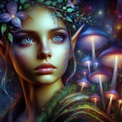 Mushroom Pixie Ai Generated Artwork Nightcafe Creator