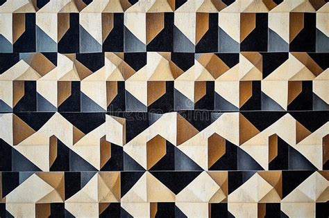 Colorful Geometric Patterns Create A Vibrant And Engaging Visual Experience In Abstract Art