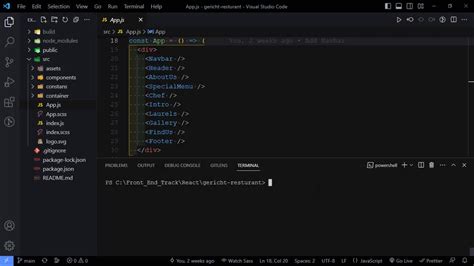 Mohammad Walid Allaf On Linkedin Modern Restaurant Landing Page With React And Scss Live