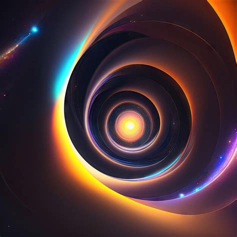 Premium Ai Image Abstract 3d Galaxy Abstract Fractal Space With