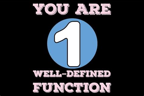 You Are One Well Defined Function Graphic By Arman · Creative Fabrica