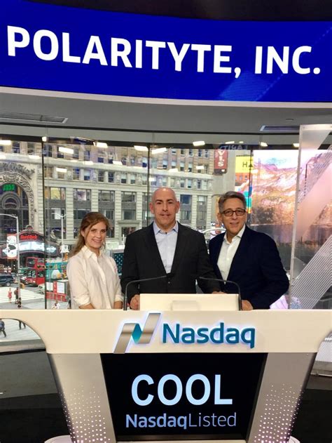 Happy To Be A Part Of Polarityte S Team Of Innovators For The Nasdaq