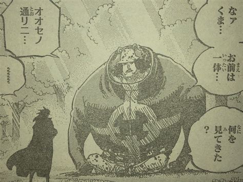 くまはもう元には戻らないのかワンピース1059話以降考察 ワンピース考察甲塚誓ノ介のいい芝居してますね