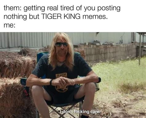 All The Tiger King Memes Memes Funny Tiger True Memes