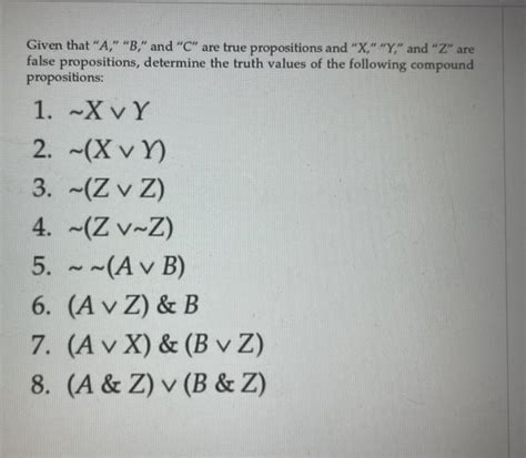 given that a b and c are true