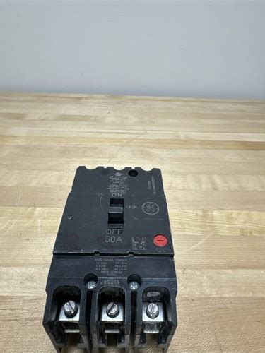 General Electric Ge Tey350 Tey 3 Pole 50 Amp 480v Circuit Breaker Ebay