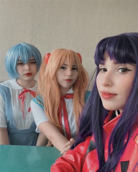 Evangelion Cosplay Rei Asuka Misato