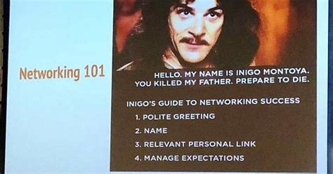 Inigo Montoyas Guide To Networking Dbt Style Album On Imgur