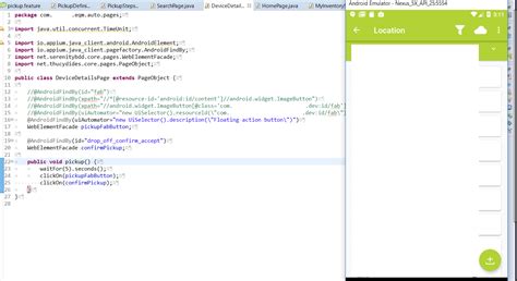 Appium Server Hangs Indefinitely When Finding An Element FAB Button Issue Appium