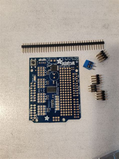 Adafruit 16 Channel 12 Bit PWM Servo Shield I2C Interface