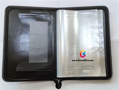 Multicolor Pu Leather Special Premium Document Leaf Folder Portfolio