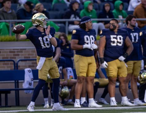 Chat Transcript Would A Two Qb System Make Sense For Notre Dame In Insidendsports