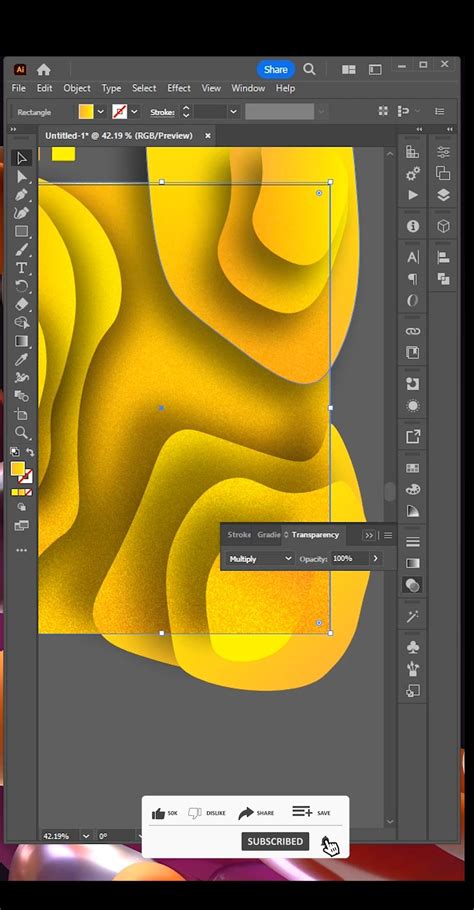 How To Create Vector Background In Adobe Illustrator Graphics Design