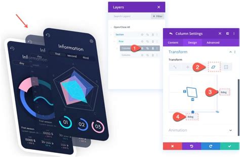 How To Create An Expanding Layers Scroll Effect For Engaging App Illustrations In Divi