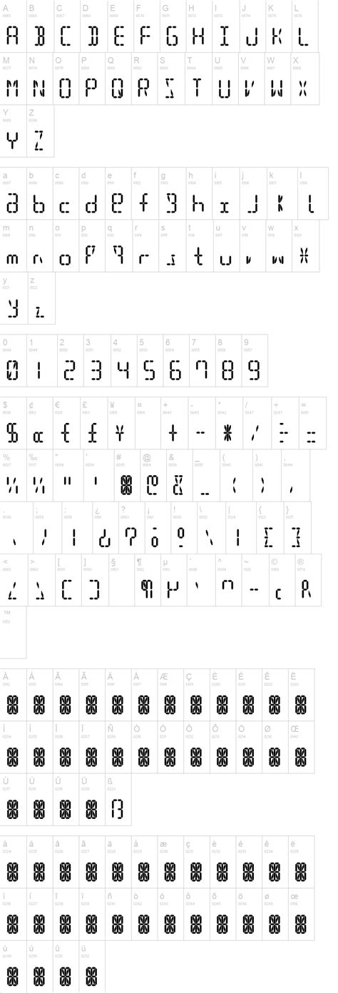 Digit Tech Font