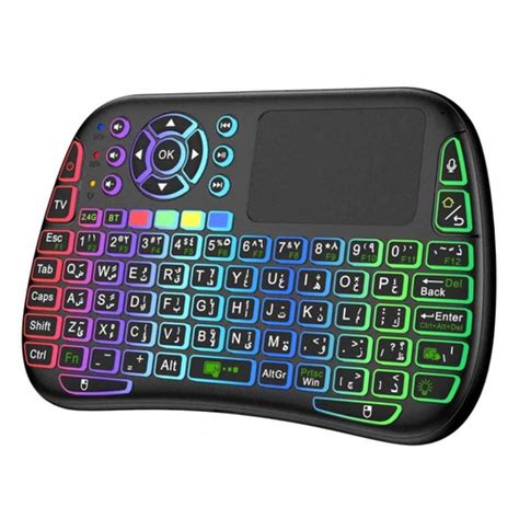 Porodo Mini Wireless Keyboard Touch Combo Black